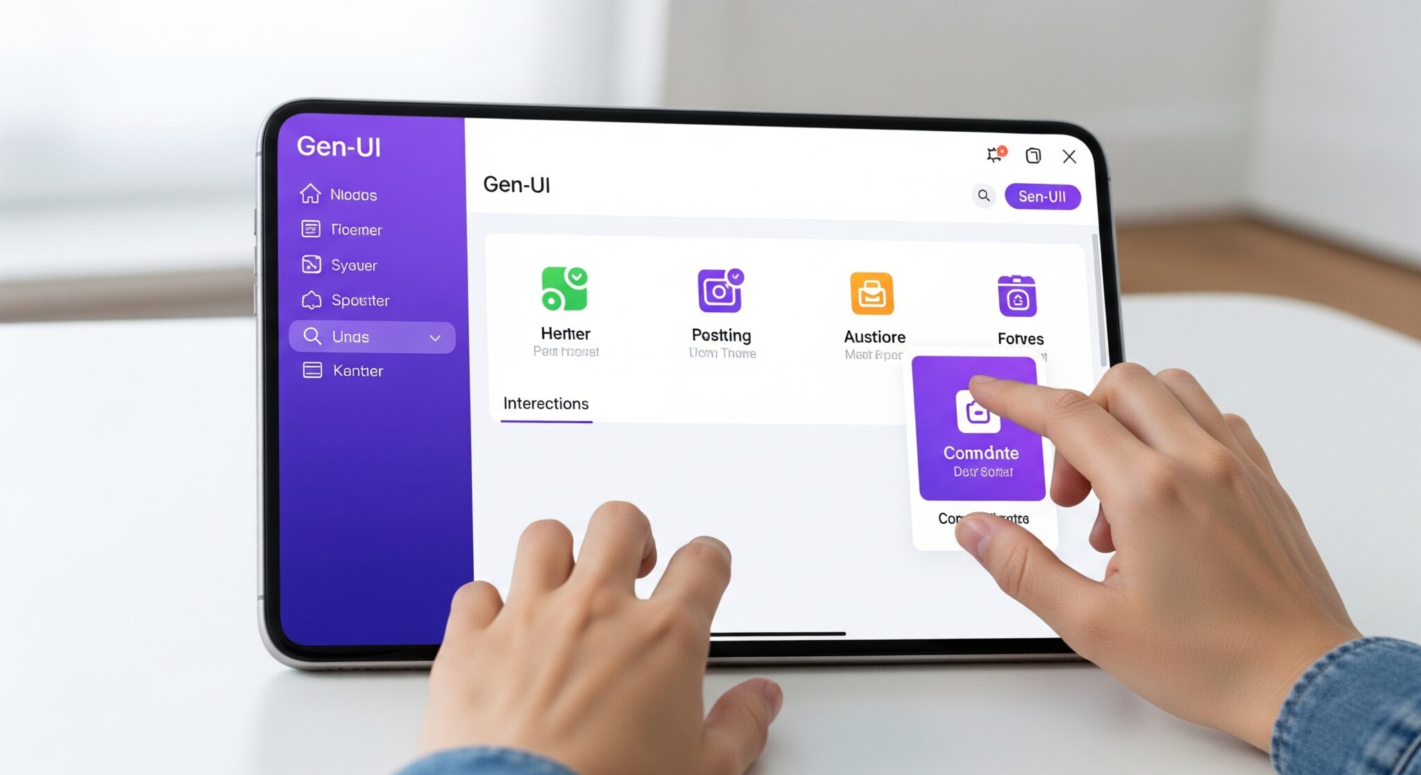 Gen‑UI: The Future of Adaptive User Interfaces Driven by AI